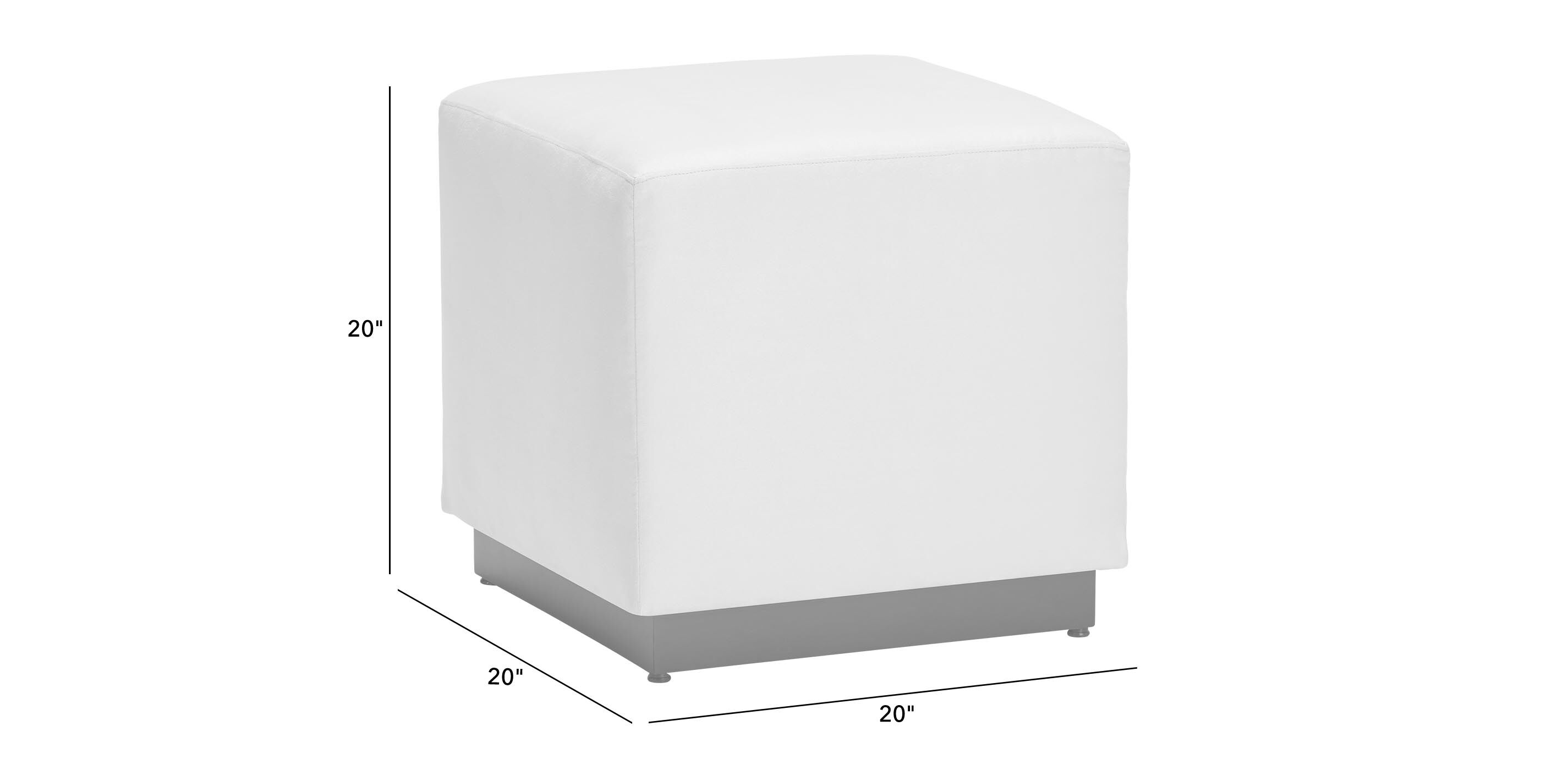 Stover Ottoman—Rectangular, Square, Round, or Cube | Ethan Allen