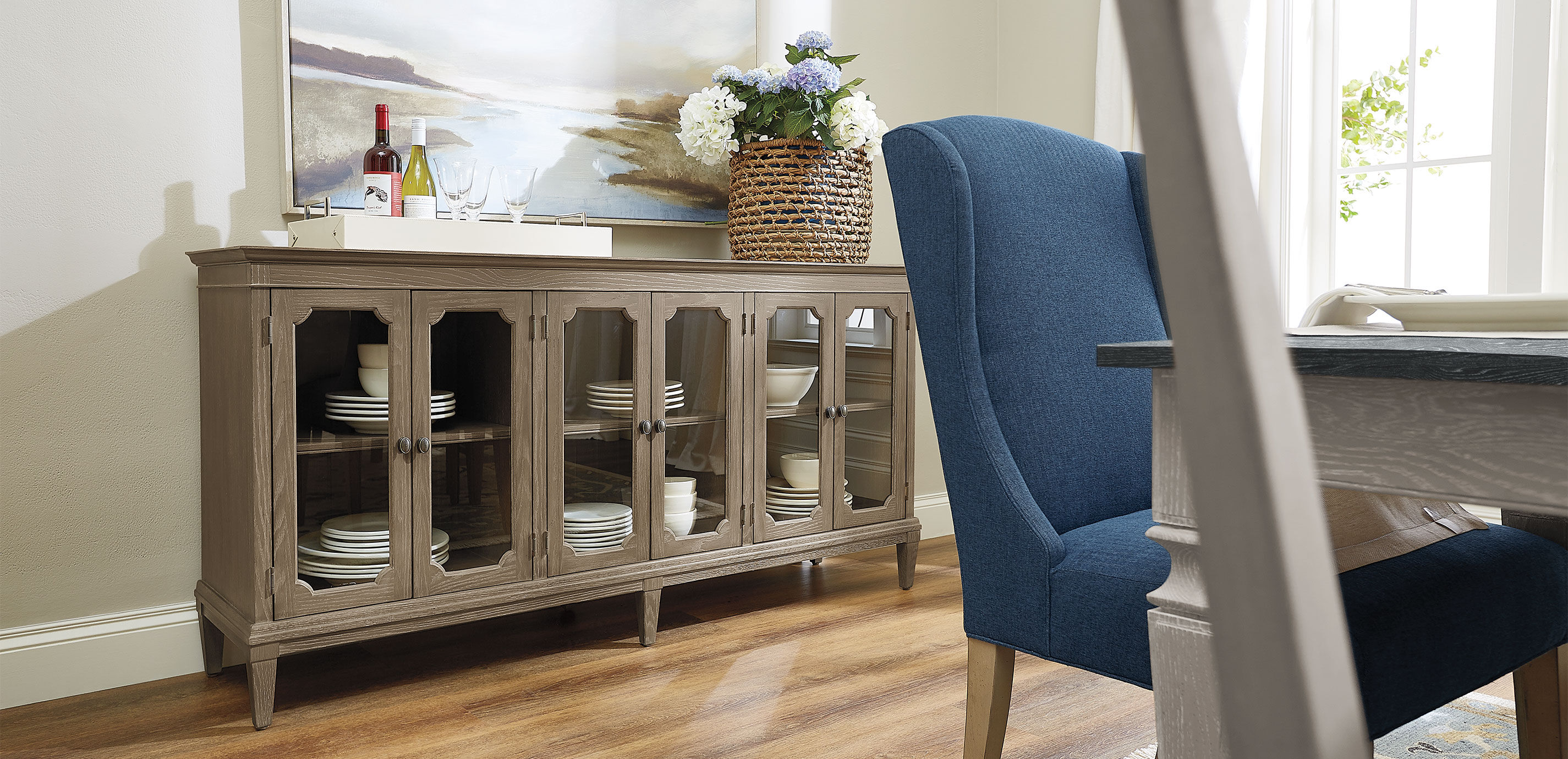 Fairlee Buffet |Wood Sideboard | Buffet Cabinet | Ethan Allen