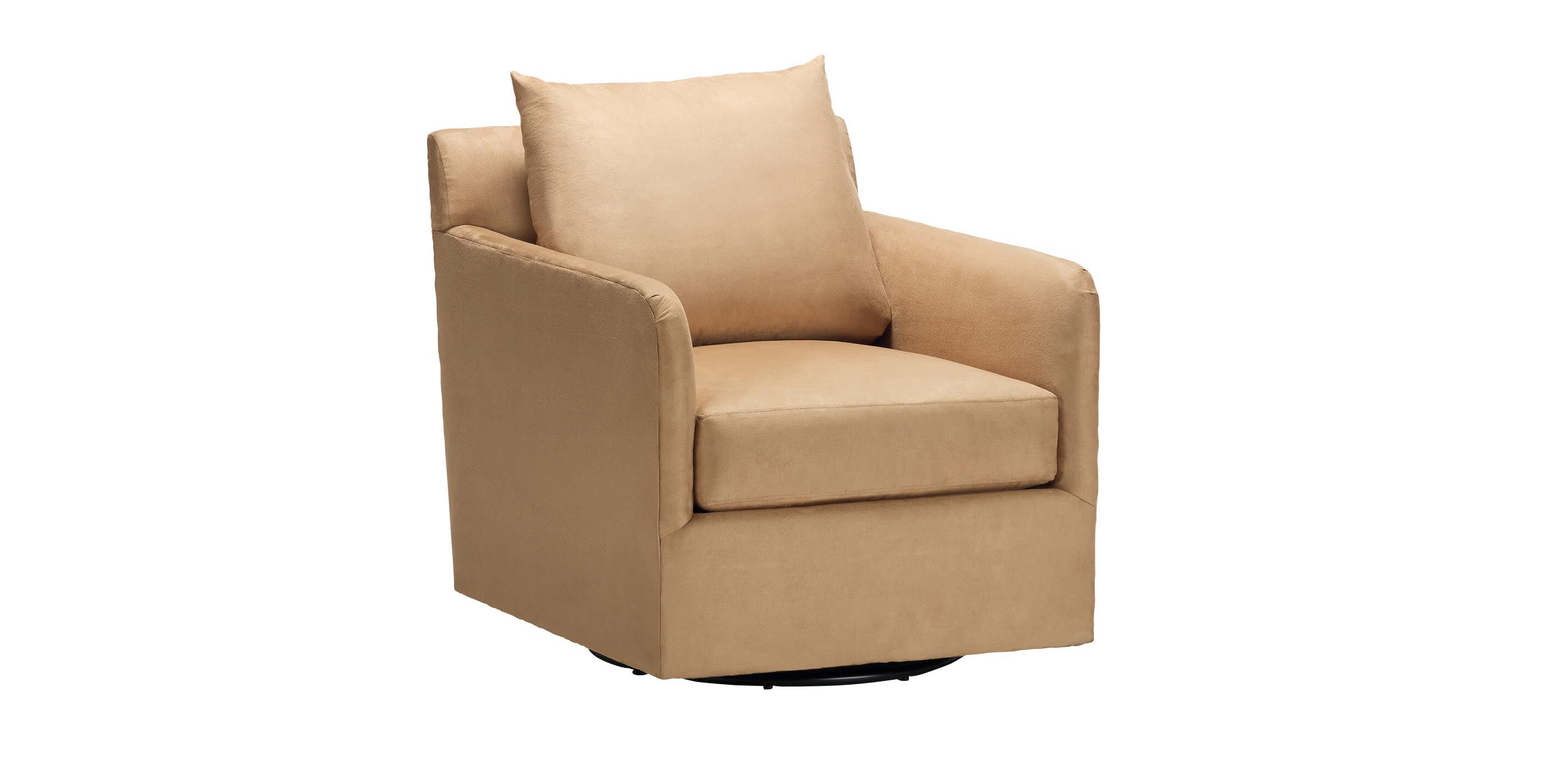 Calia Small Swivel Chair | Apartment Swivel Chair | Ethan Allen