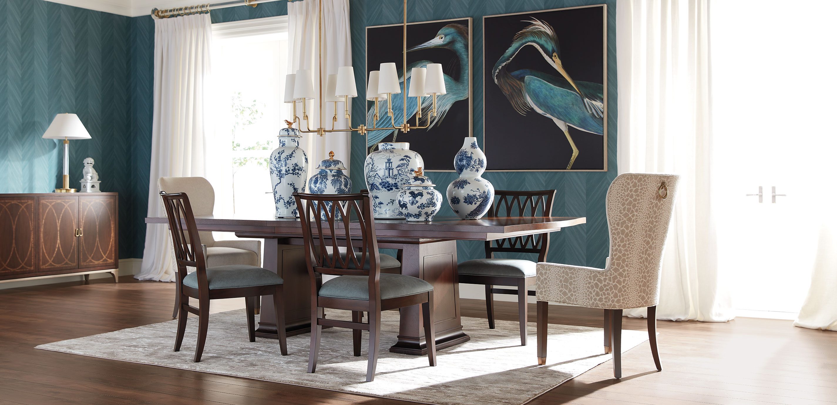 Colette Side Chair | Armless Dining Chair | Ethan Allen