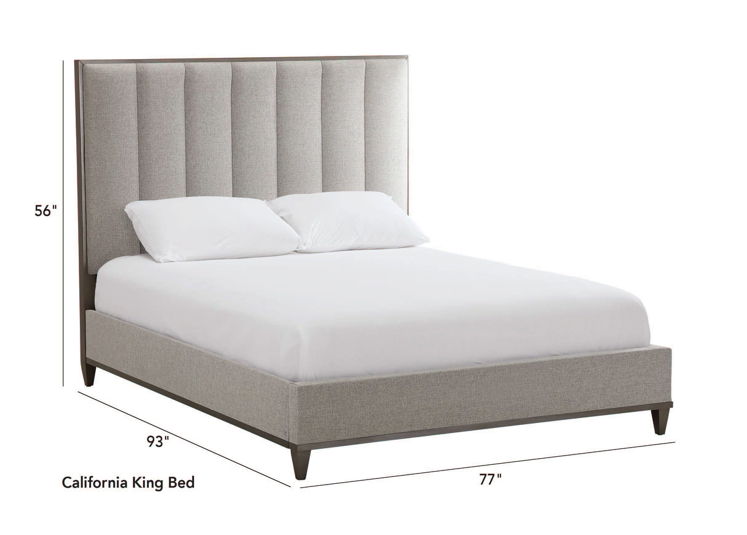 Beldon Channel Bed | Upholstered Channel Bed | Ethan Allen