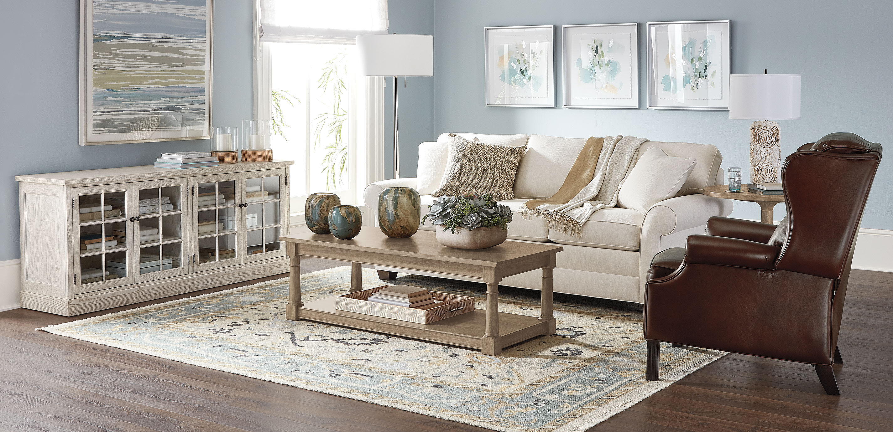 Connall Rectangular Coffee Table | Ethan Allen