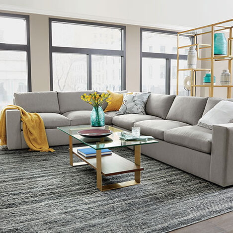 Living Room Sectionals | Leather Sectionals | Ethan Allen