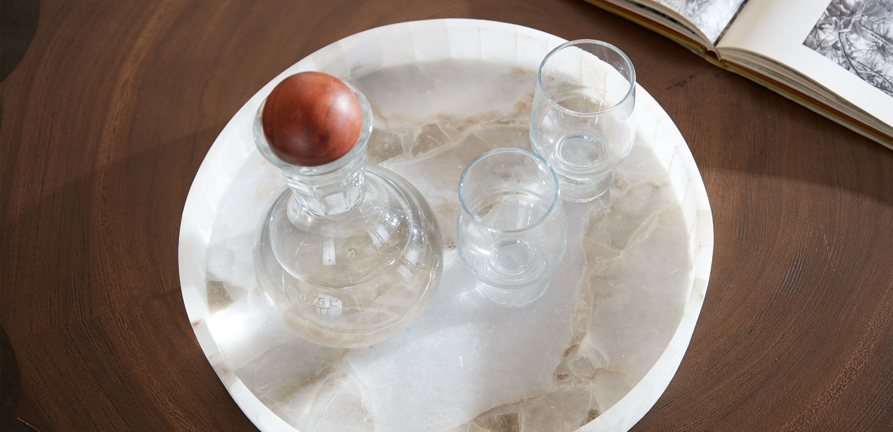 Ranna Decorative Hand-carved Alabaster Tray | Ethan Allen Décor | Ethan ...