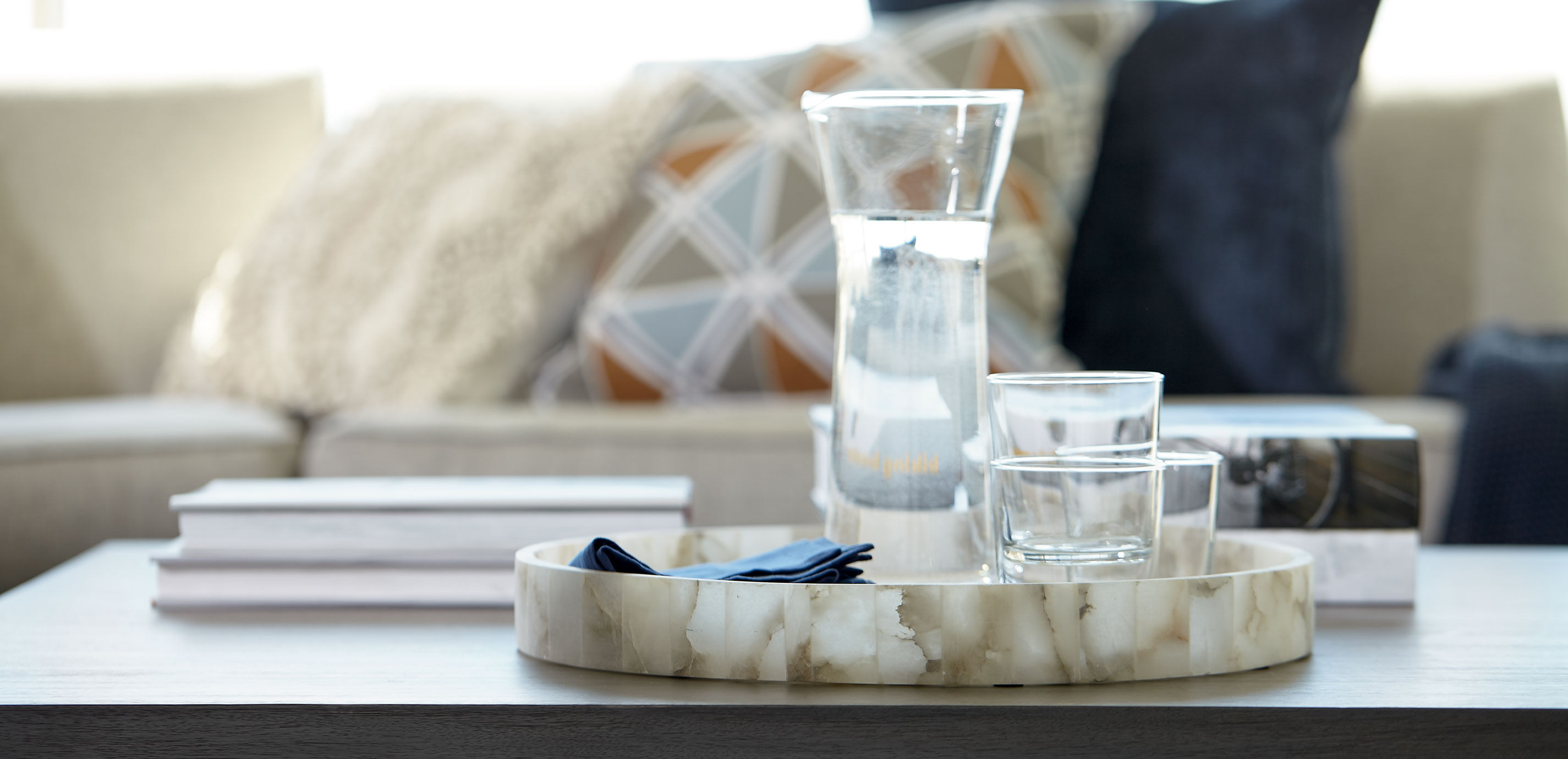 Ranna Decorative Hand-carved Alabaster Tray | Ethan Allen Décor | Ethan ...