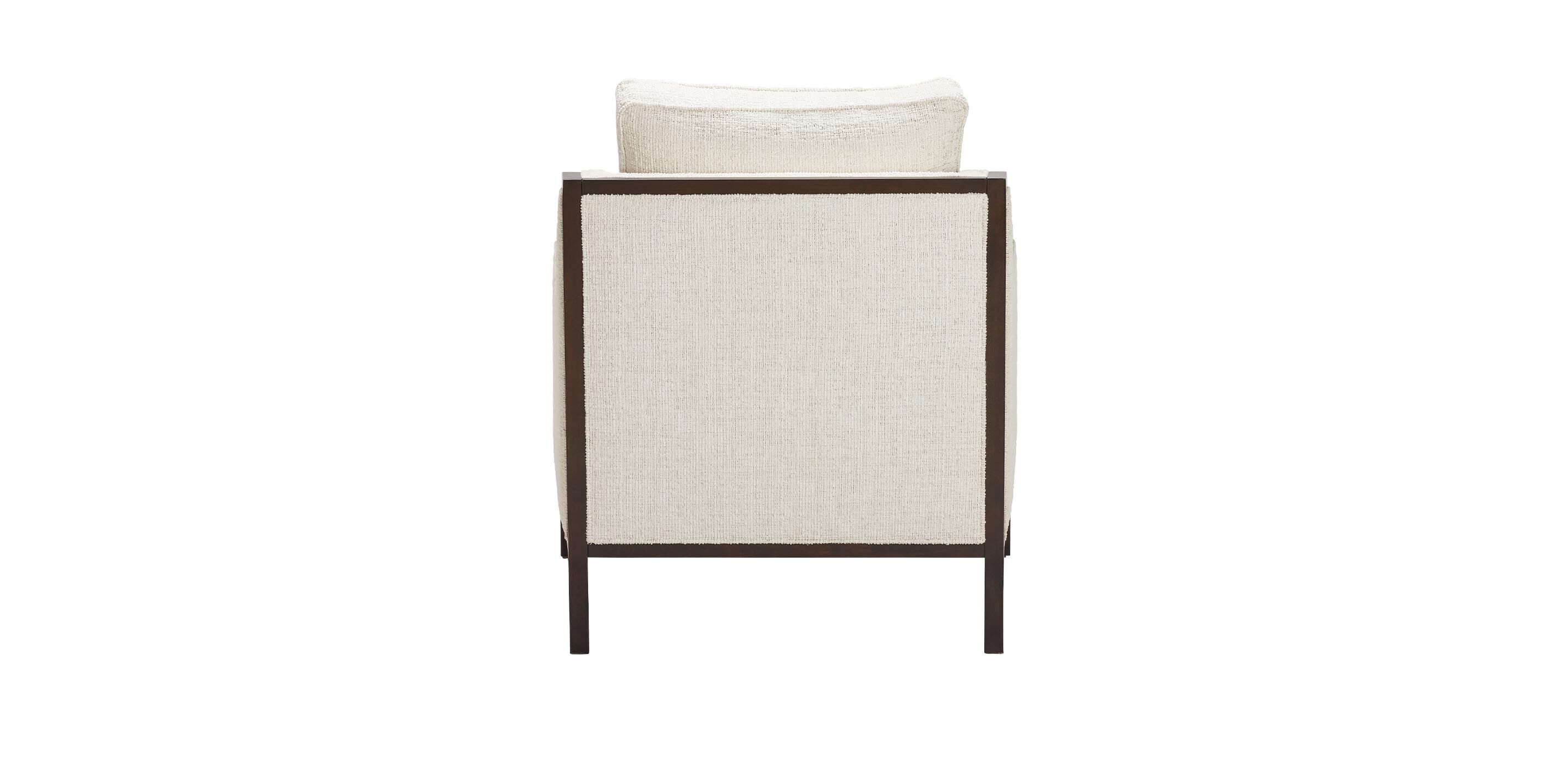 Halton Fabric Occasional Chair—Exposed Wood Frame | Ethan Allen