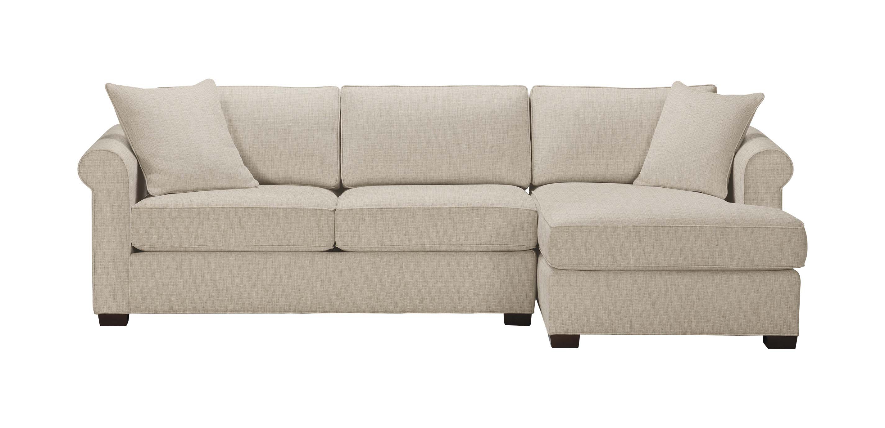 Spencer Build-Your-Own Roll-Arm Sectional Sofa, 24"D | Ethan Allen