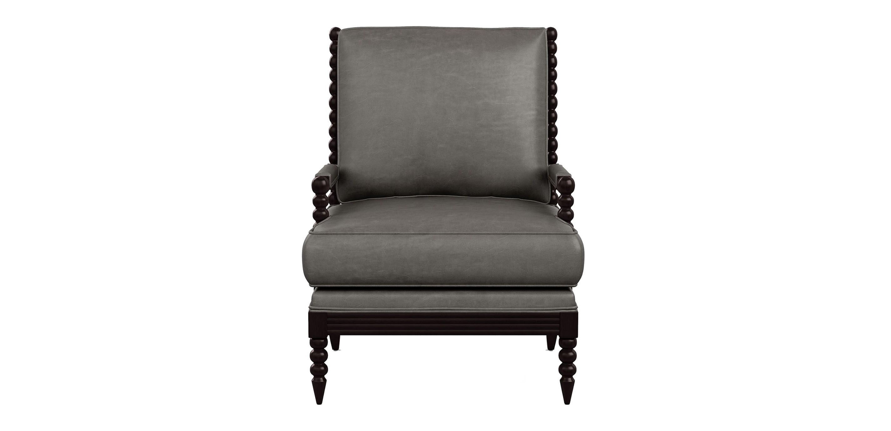 Brant Spindle Chair | Leather Spindle Chair | Ethan Allen