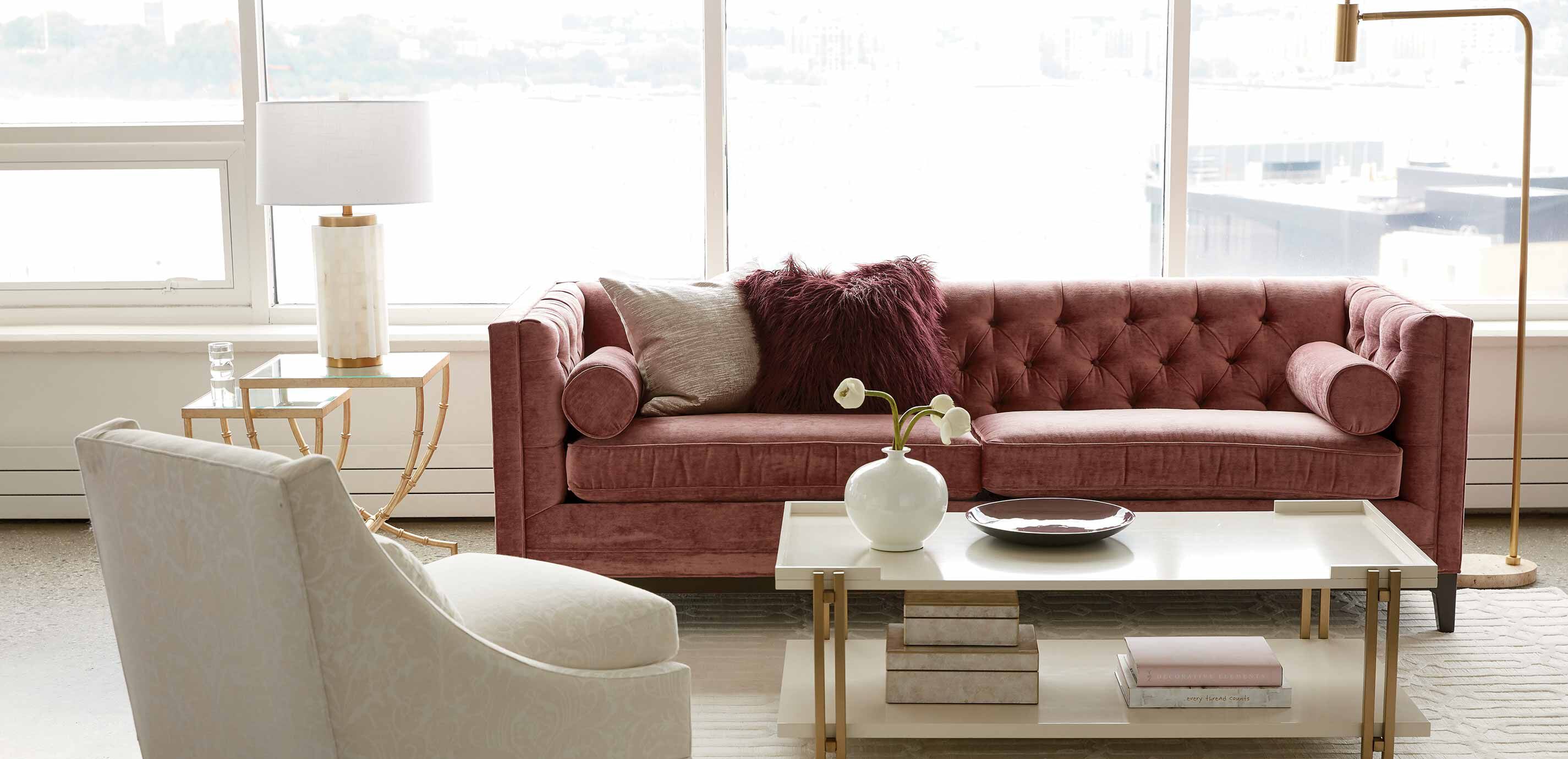 Anderson Tuxedo Sofa | Shelter Arm Sofa | Ethan Allen