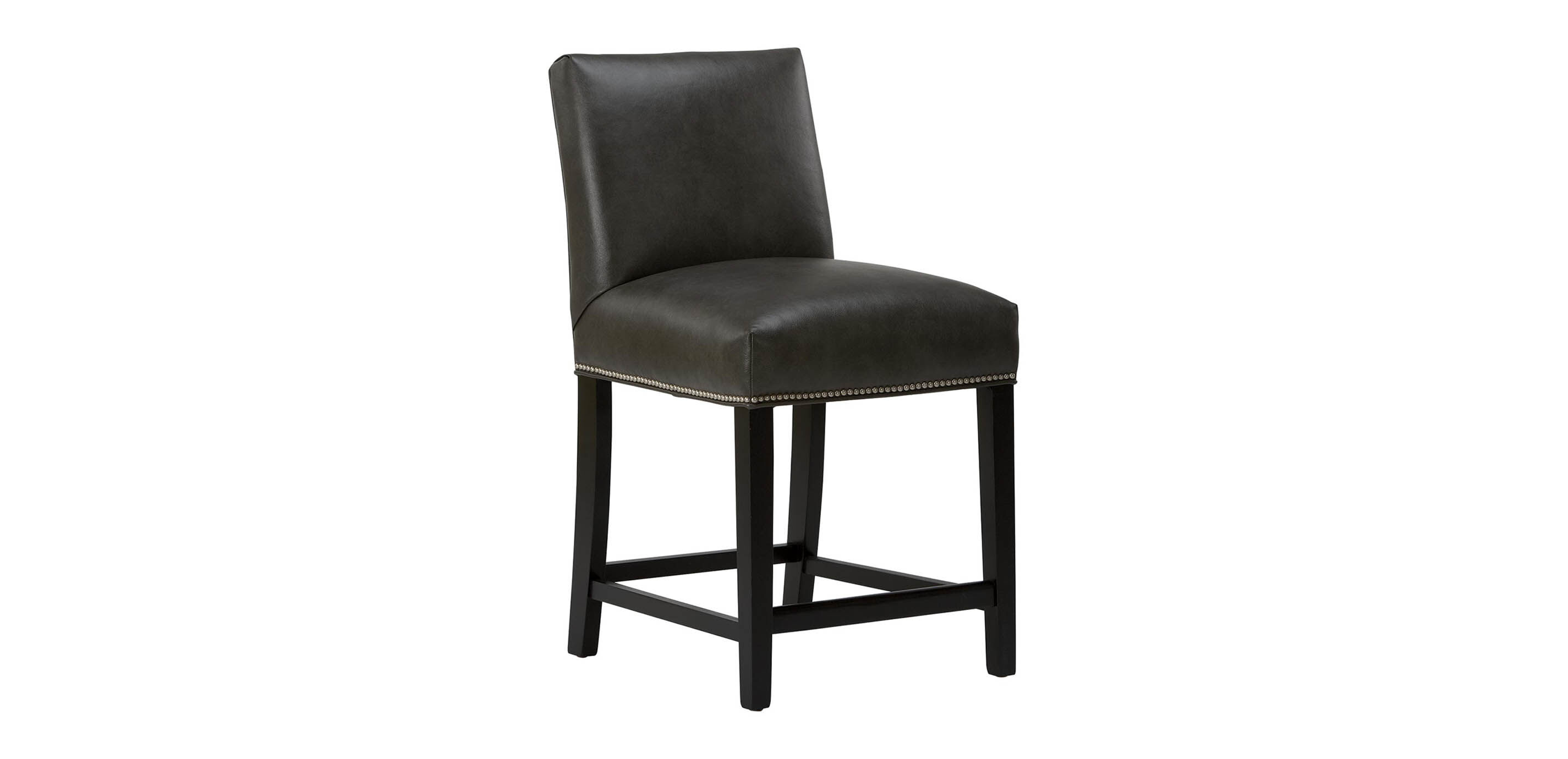 Thomas Leather Counter Stool | Bar & Counter Stools | Ethan Allen