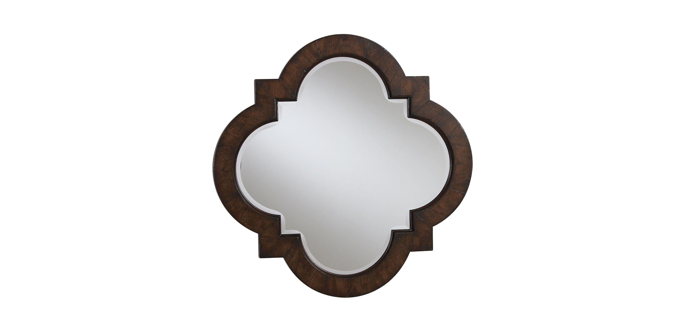 Dark Quatrefoil Mirror | Mirrors | Ethan Allen