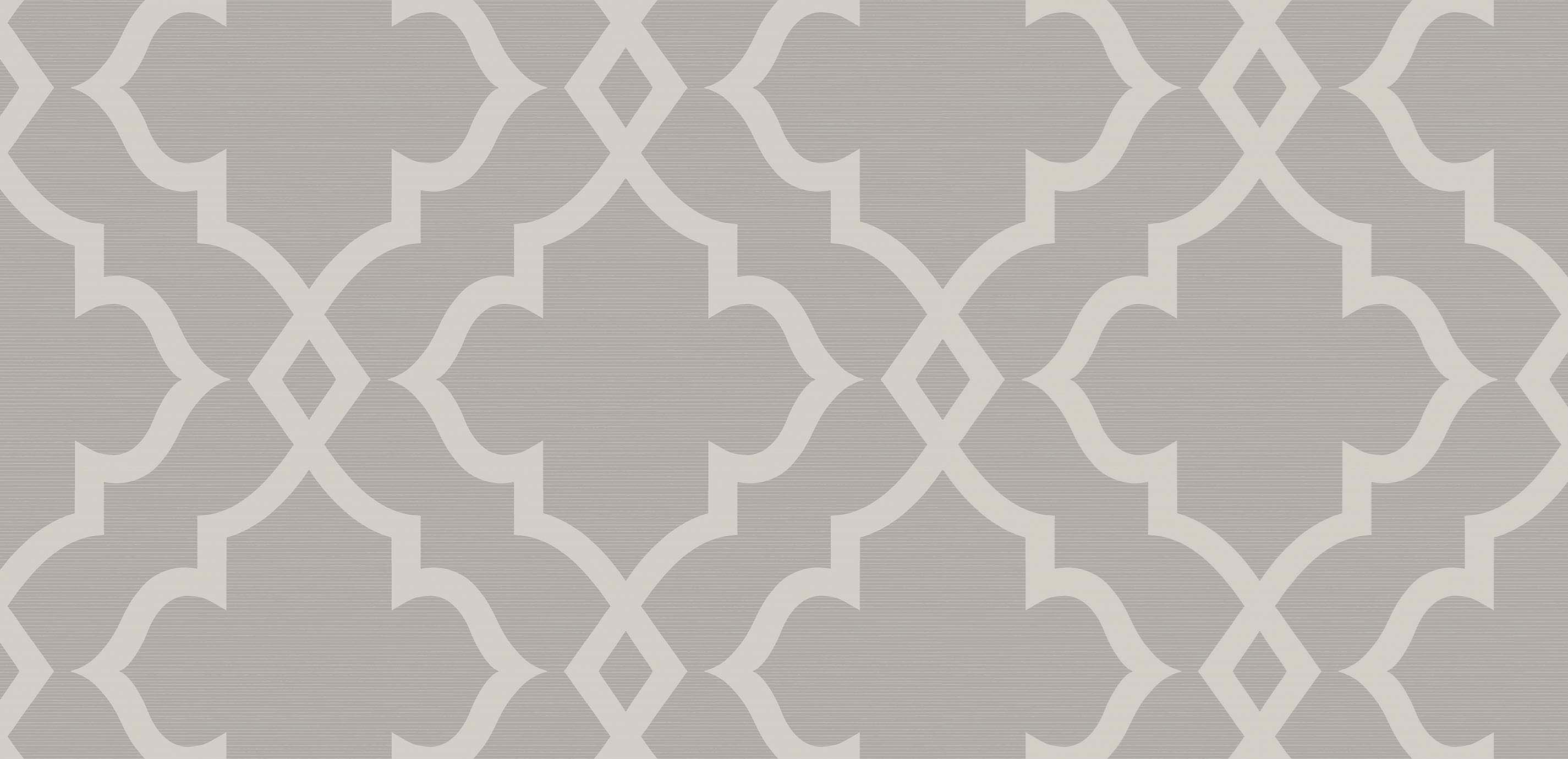 Amara Textured Wallpaper for Walls: Quatrefoil | Ethan Allen